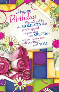 Poster Happy Birthday Dashing Sl-15731 (Large Poster, 36x24 Inches ...