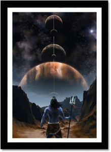 Shiv ji Poster for Room,Lord Shiva framed poster for room and home ...