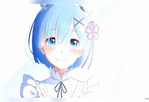 Rem Re Zero Anime Matte Finish Poster Paper Print - Animation ...