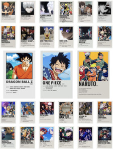Anime Aesthetic Wall Posters Collage 50 Pieces (4 x 6 Inches) Anime ...