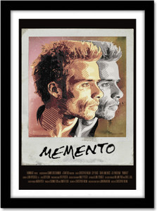Memento Movie Framed Poster With Acrylic Sheet For Room & Office Paper ...
