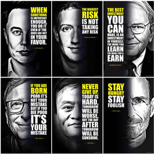 Great Personalities Motivational and Inspirational Quotes Wall Poster ...