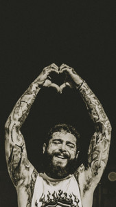 Post Malone Poster 300 GSM 12x18 Unframed Multicolor PROD-484 Paper ...