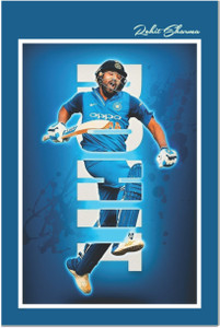 Rohit sharma poster, Rohit sharma quotes poster for room Fine Art Print ...