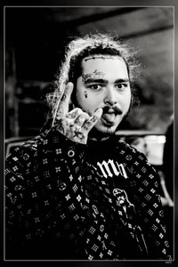 Post Malone Matte Finish Poster Paper Print - Animation & Cartoons ...