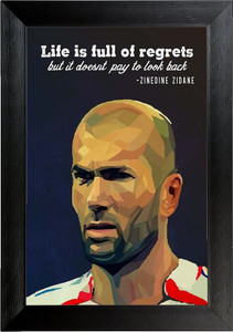 Poster Zinedine Zidane sl-7803 (Large Print, 36x24, Banner Media ...