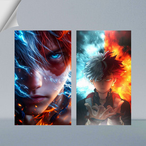 VIRGIN ARTS | TODOROKI SHOTO FROM MY HERO ACADEMIA | DIGITAL ART - 21 ...