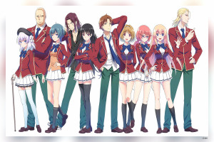 Classroom Of The Elite Anime Series Hd Matte Finish Poster Paper Print ...