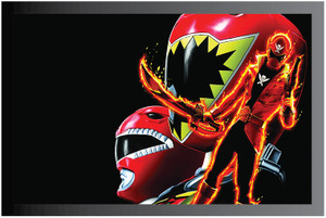 Power Rangers Frame Poster For Room Synthetic Wood Gloss Lamination F16 ...