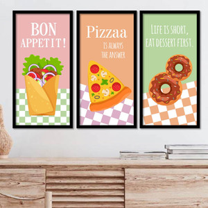 Restaurant Quotes Wall Art Posters for Hotel Cafeteria - Food Posters ...