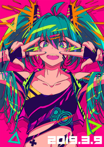 Hatsune Miku Matte Finish Poster Paper Print - Animation & Cartoons ...