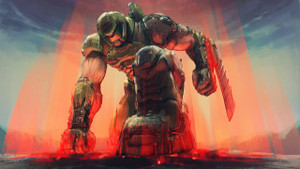 Doom Eternal Doom Marine Video Game Hd Matte Finish Poster Paper Print ...