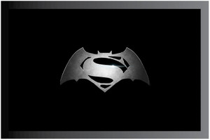 Justice League Superhero Frame Poster For Room Synthetic Wood Gloss ...