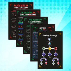 Elevate Your Workspace Aesthetics with Stock Market Charts! Paper Print ...