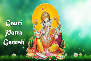 Ganesh Ji Poster on 300gsm Photogenic US Imported Paper With Gloss ...