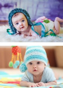 Set of 2 Cute Baby Combo Posters | Smiling Baby Poster | Poster for ...
