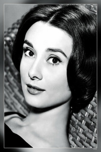 Audrey Hepburn Actress Vintage Movies Matte Finish Poster Paper Print ...
