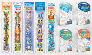 PRINCESS HEIGHT CHAR, OCEAN HEIGHT CHART, JUNGLE HEIGHT CHART, GIRAFFE ...