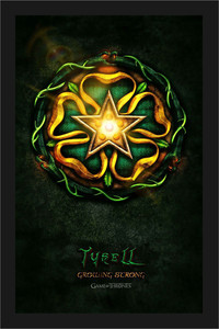 Game of Thrones GOT Poster with A4 Size Frame F-549 Paper Print ...