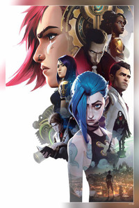 Arcane Tv Show Matte Finish Poster P-11748 Paper Print - Animation ...