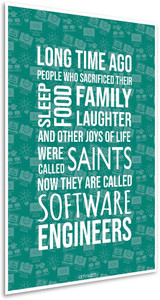Motivational Poster for Students Room and Office Software Engineer ...