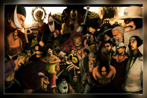 Anime One Piece Bepo One Piece Boa Hancock Matte Finish Poster Paper ...