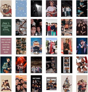Paper One Direction Wall Art Posters, Multicolor, Printed, 10L x 15W cm ...