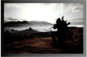 Pubg Game Frame Poster For Room Synthetic Wood Gloss Lamination F110 ...