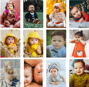 PACK OF 12 CUTEST BABIES POSTERS AA35 Fine Art Print - Children posters ...