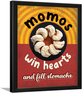 Chaka Chaundh - Kitchen quotes wall frames - Momos Poster for ...