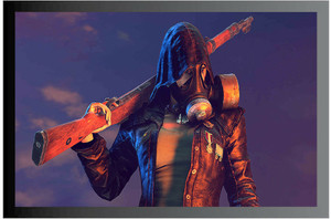 Pubg Game Frame Poster For Room Synthetic Wood Gloss Lamination F104 ...