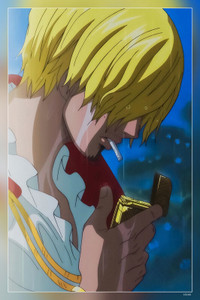Sanji Anime One Piece Manga Matte Finish Poster Paper Print - Animation ...