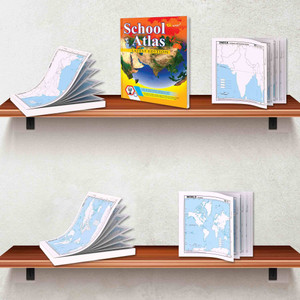 Pack of 4 Map pad + 1 Atlas Book | Geography Made Easy: All-in-One Maps ...
