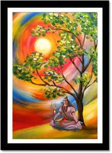 Shiv ji Poster for Room,Lord Shiva framed poster for room and home ...