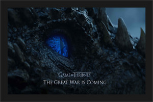 Game of Thrones GOT Poster with A4 Size Frame F-544 Paper Print ...