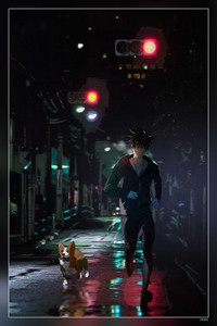 Fushiguro Megumi Jujutsu Kaisen Anime Series Matte Finish Poster Paper ...