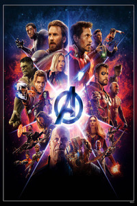 Superheroes Marvel Comics Avengers Infinity War Matte Finish Poster P ...