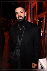 Drake A Canadian Rapper Singer Songwriter Actor Matte Finish Poster ...