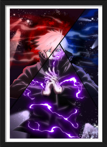 The Gojo Saturo | Jujutsu Kaisen Anime Framed Poster Paper Print ...