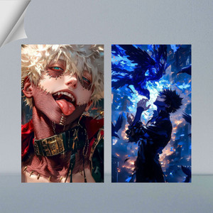 VIRGIN ARTS | DABI FROM MY HERO ACADEMIA | DIGITAL ART - 12 | SET OF 2 ...