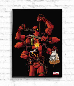 deadpool-loaded-official-deadpool-poster Photographic Paper - Movies ...