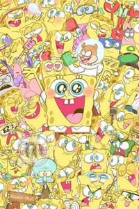 Cartoon Character Posters for Room, Unframed, with Double Sided Tape ...