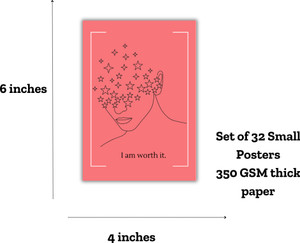 Celebrating Self Posters for Women Empowerment with Affirmations - Set ...