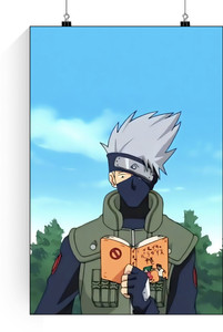 Kakashi Poster | Naruto Kakashi Hatake Poster | Naruto Kakashi Book ...