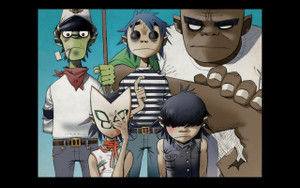 Gorillaz Animated Tv Show Matte Finish Poster Paper Print - Animation ...