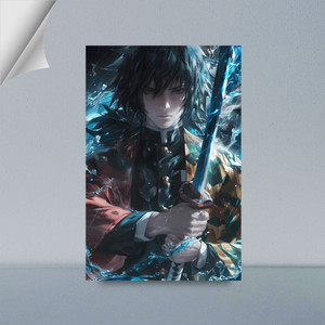 VIRGIN ARTS | GIYU TOMIOKA HASHIRA | WATER BREATHING USER | DEMON ...