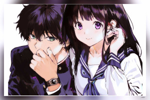 Hyouka Anime Series Hd Matte Finish Poster Paper Print - Animation ...