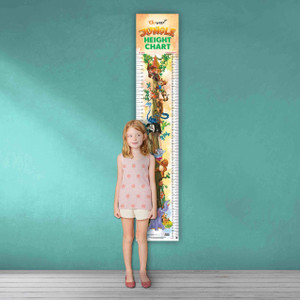 JUNGLE HEIGHT CHART | Jungle-themed Height Chart for Little Adventurers ...
