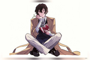 Bungou Stray Dogs Dazai Osamu Anime Series Matte Finish Poster Paper ...