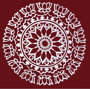 Beautiful Rangoli poster/ Rangoli design rangoli wall poster wall ...